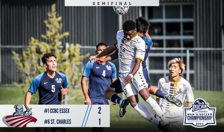 CCBC Essex Men's Soccer to Play for National Title Tonight